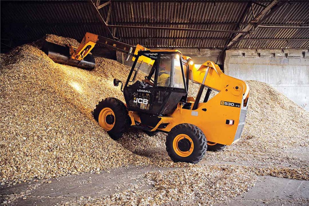 JCB showcases material handling equipment