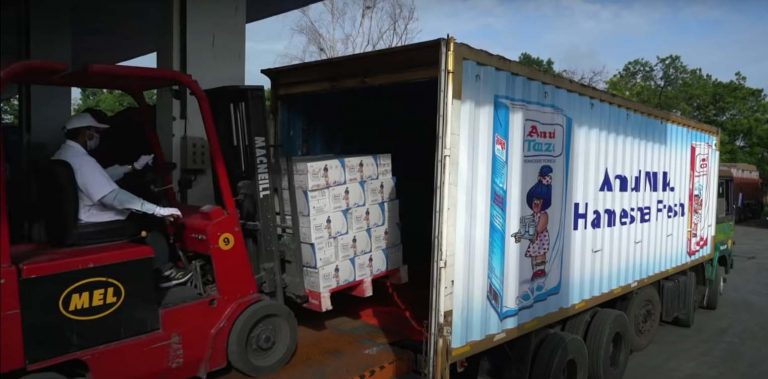 Amul India maintains its supply chain