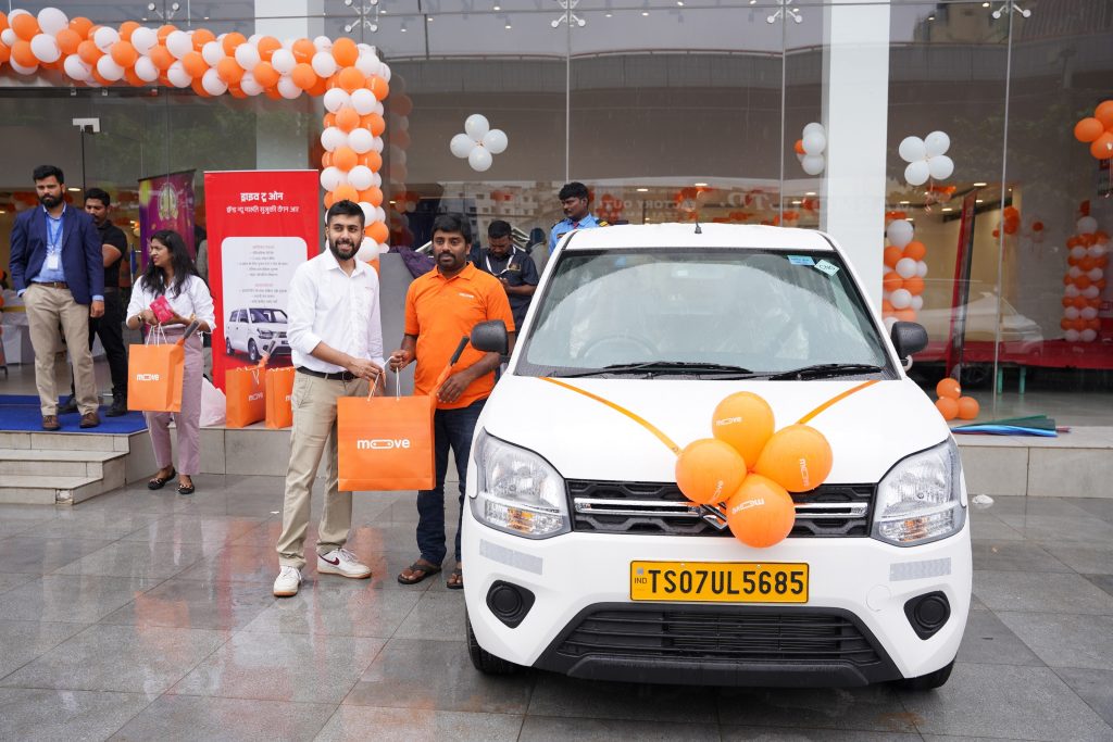 Moove partners with Uber to launch mega fleet for ride-hailing in India