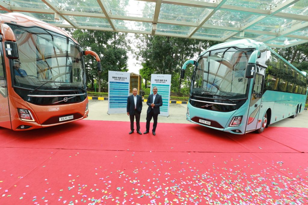 Volvo 9600 launched at Prawaas 3.0