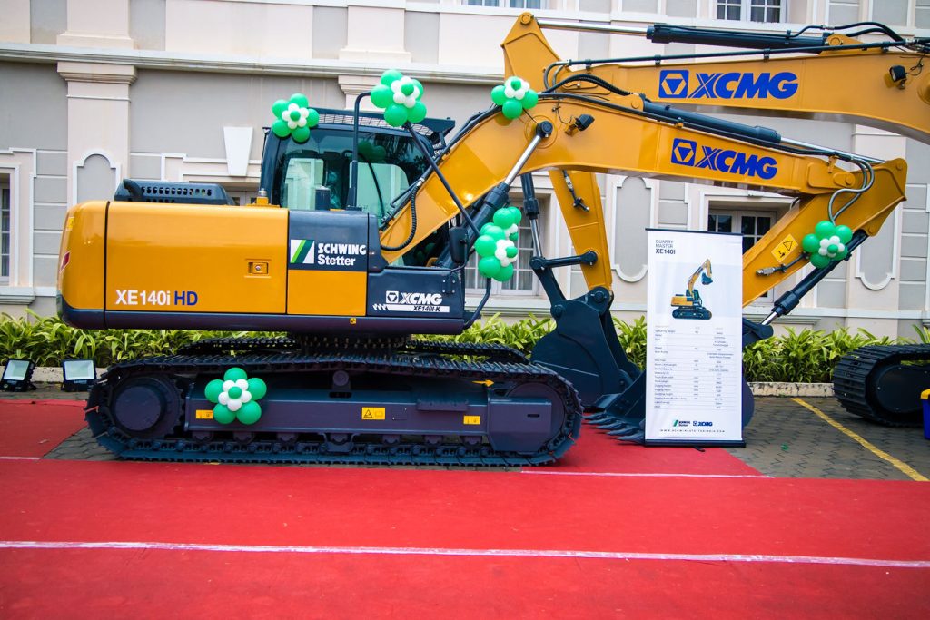 Schwing Stetter India launches new XCMG Hydraulic Excavator and Wheel ...