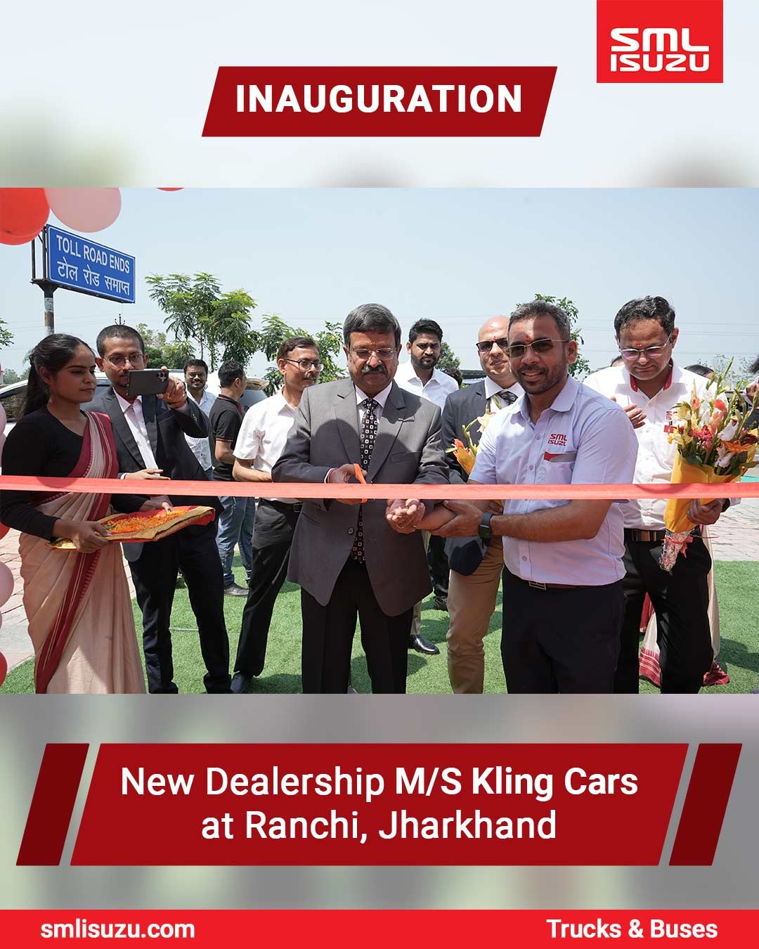 SML ISUZU Expanding Footprint in Eastern India with New Dealership in ...