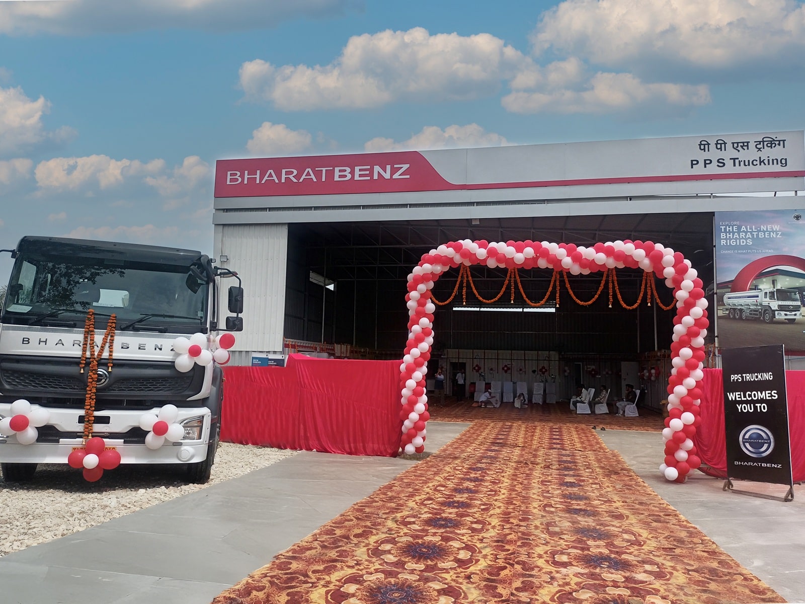 PPS Trucking Expands BharatBenz Servicing Network in Uttar Pradesh